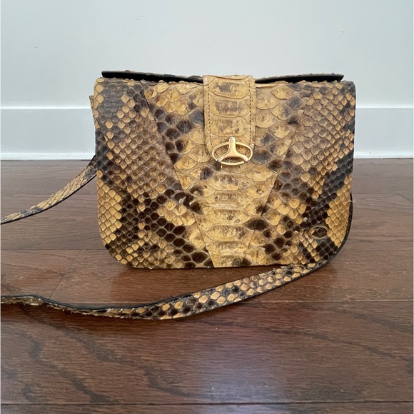 Bags | Vintage Python Shoulder Bag | Poshmark